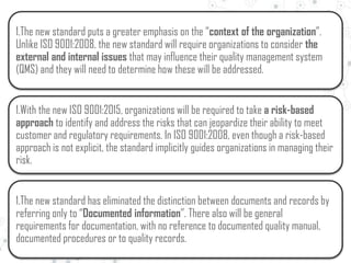 Iso standard updates | PPTX