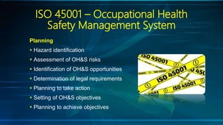 ISO Standard 45001 Occupational Health and Safety Management System | PPTX