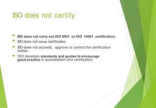 iso standards and significance of iso 9000 | PPTX