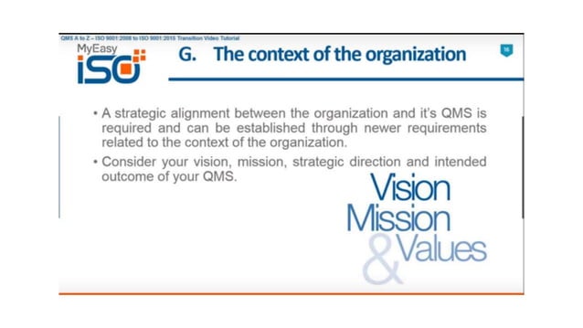 A to Z of ISO 9001-2008 to ISO 9001-2015 QMS transitions and migrations ...