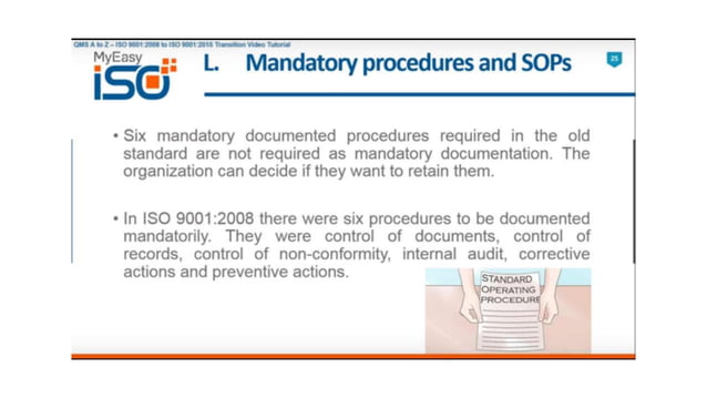 A to Z of ISO 9001-2008 to ISO 9001-2015 QMS transitions and migrations ...
