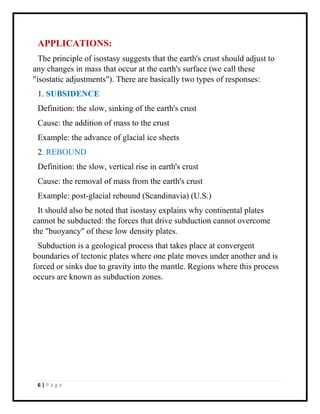 Presentation about (Isostasy) geophysics .pdf