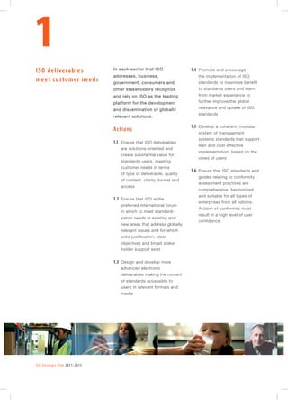 Iso strategic plan_2011-2015 | PDF | Business | Business and Finance
