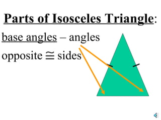 Isosceles Triangles | PPT