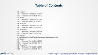 ISO Tank Container Market Trends and Growth Analysis | PPT
