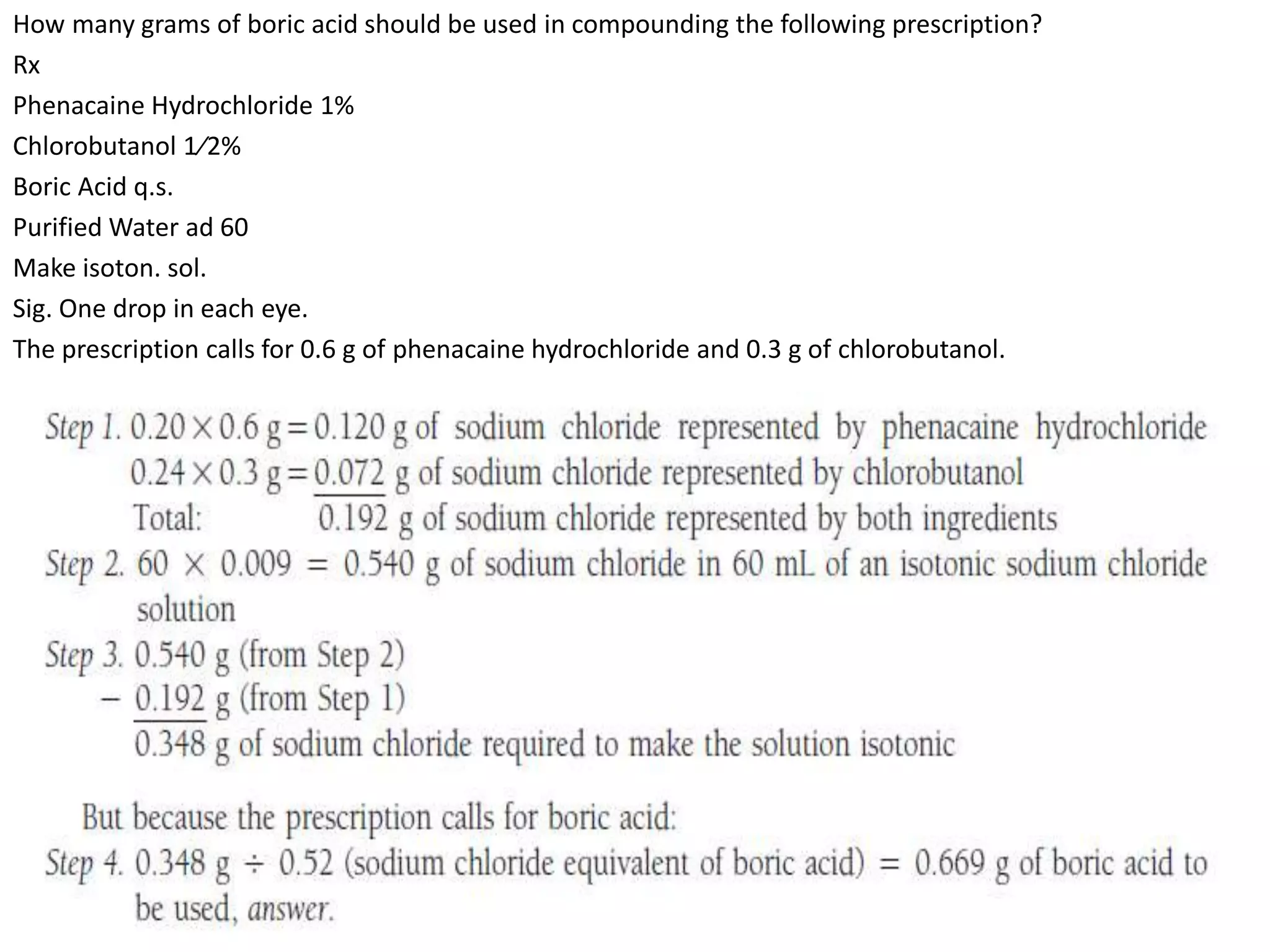 Isotonic and buffer solutions | PPTX