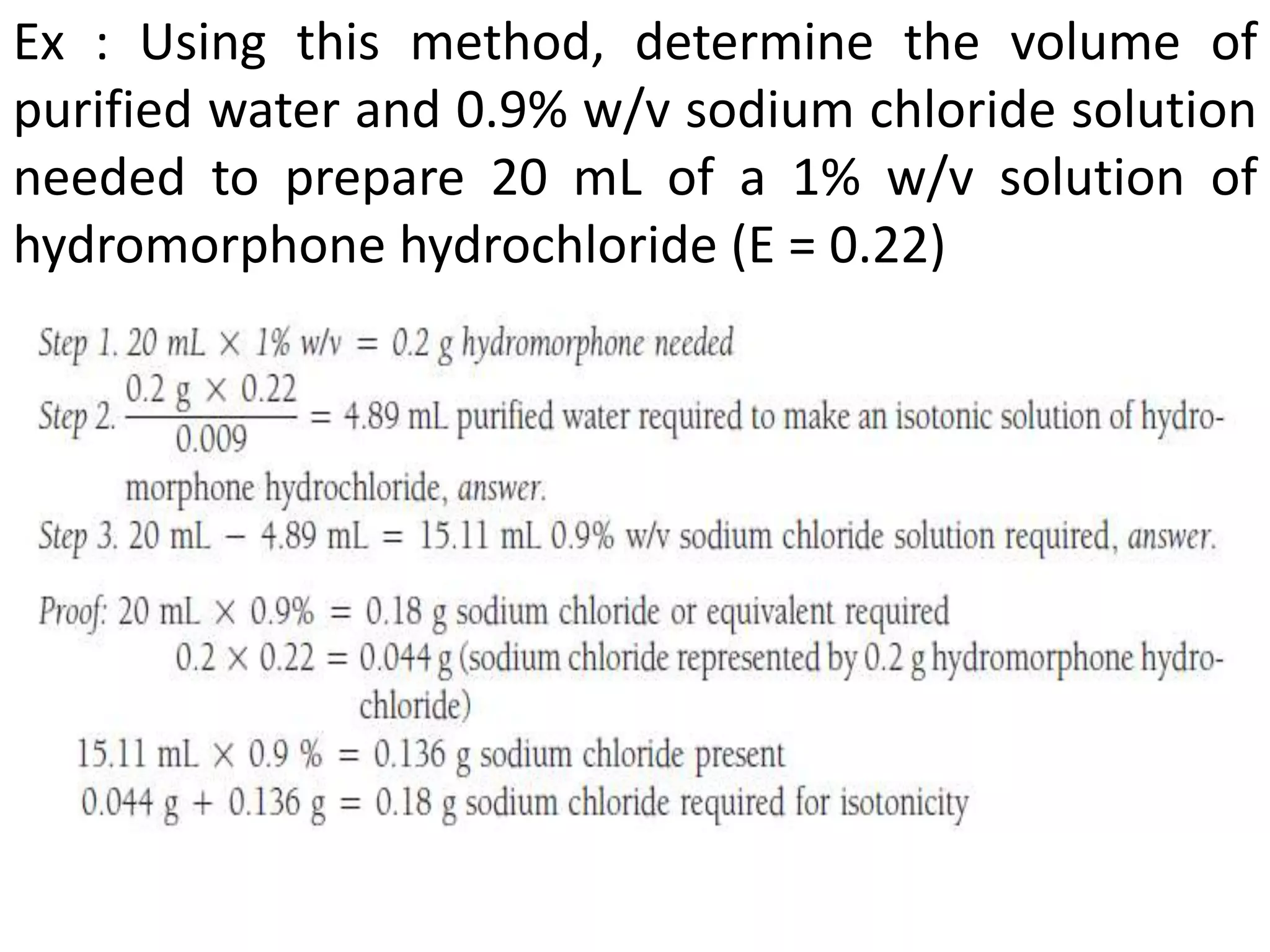 Isotonic and buffer solutions | PPTX