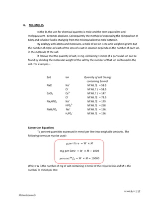Isotonic calculation | PDF
