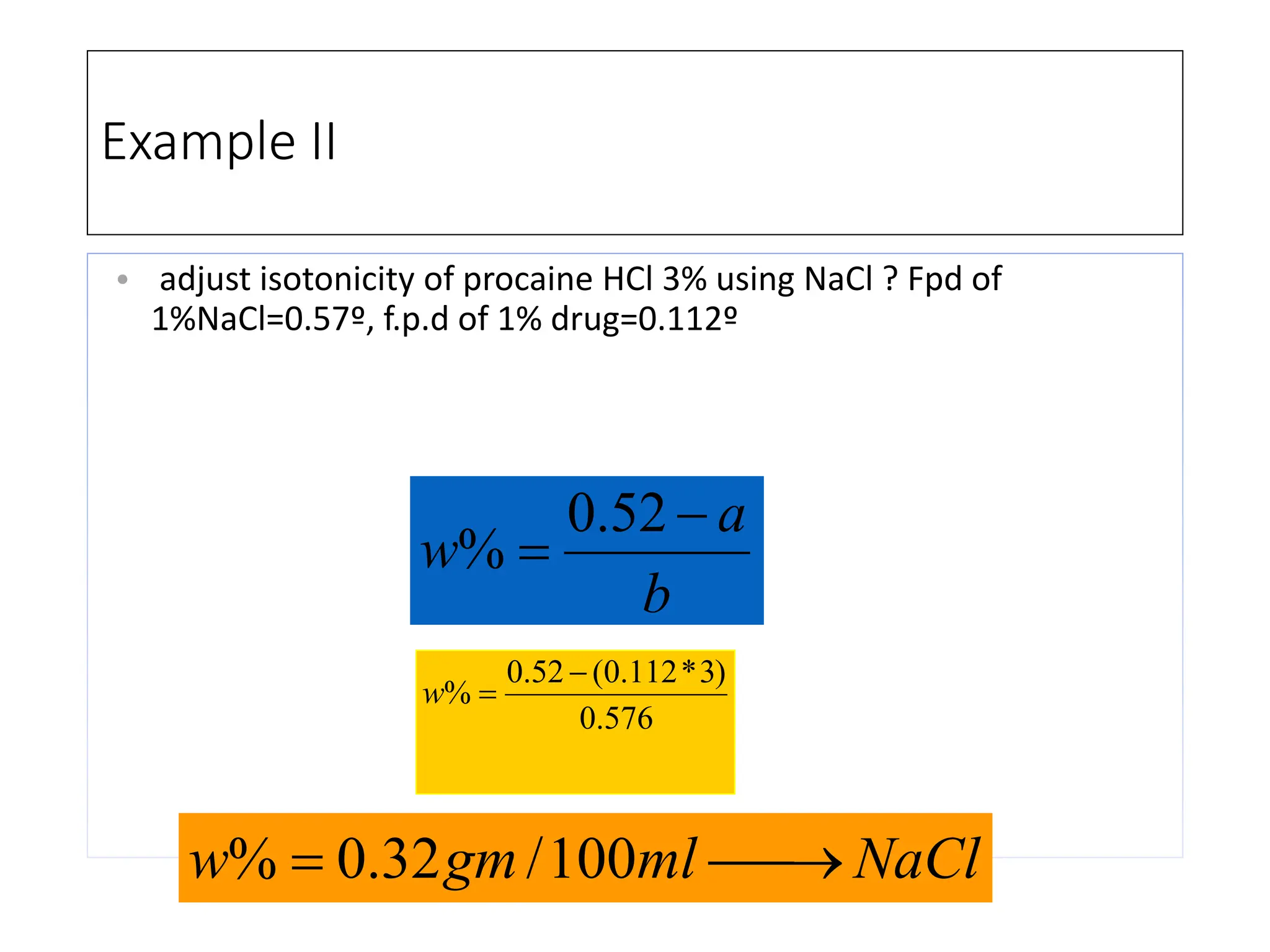 Isotonicity notes osmosis calculation methods | PPTX