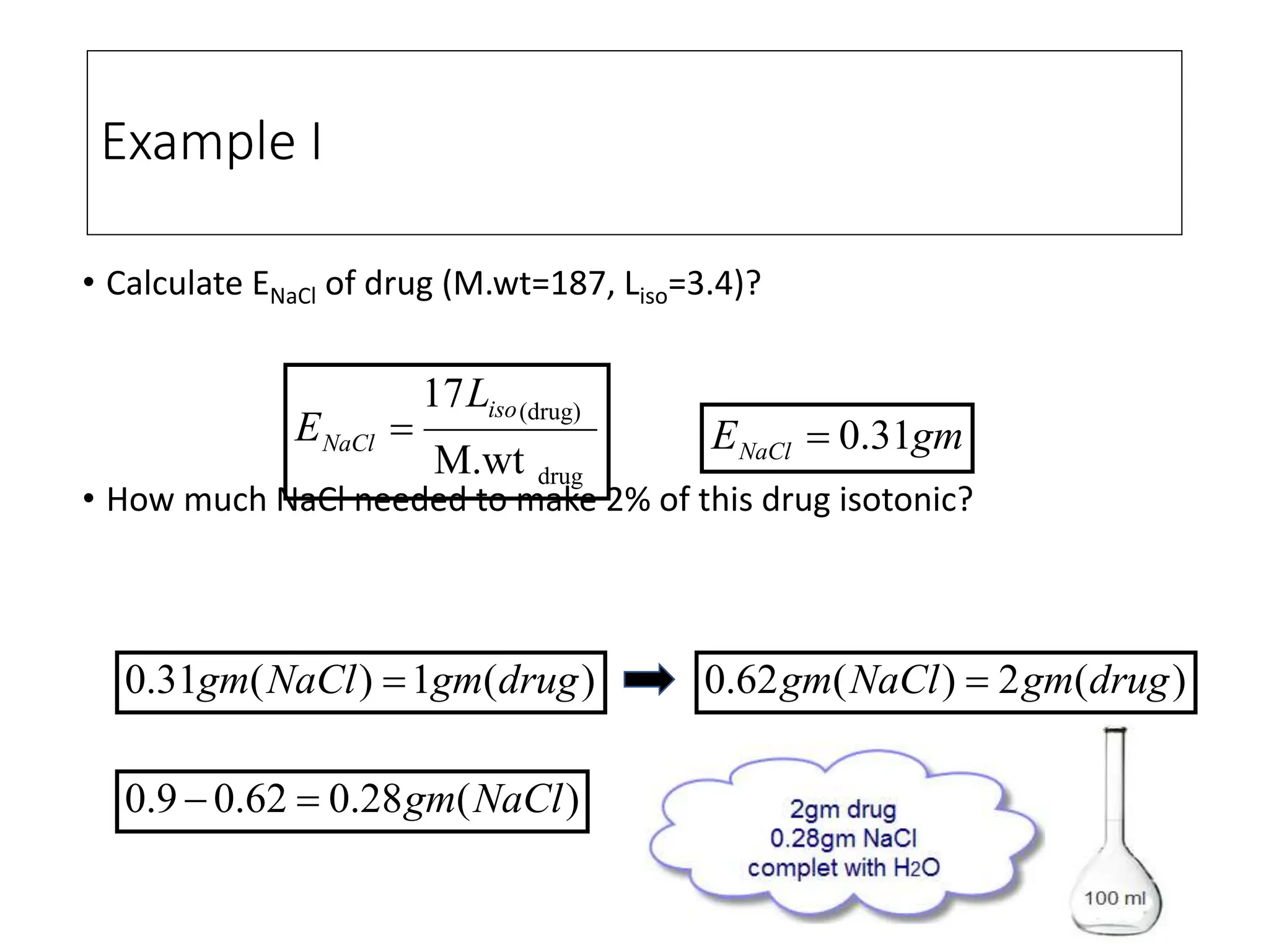 Isotonicity notes osmosis calculation methods | PPTX