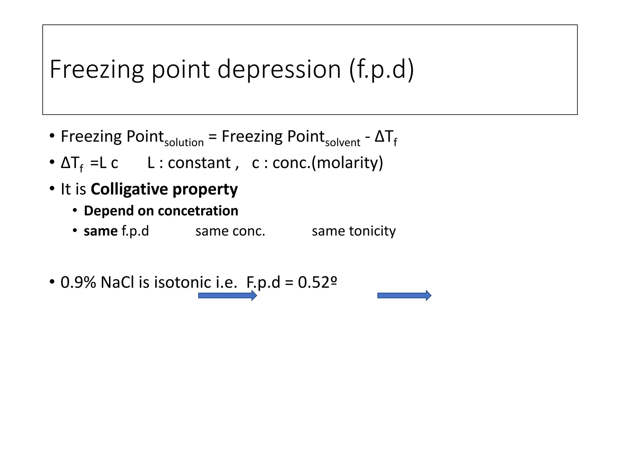 Isotonicity notes osmosis calculation methods | PPTX