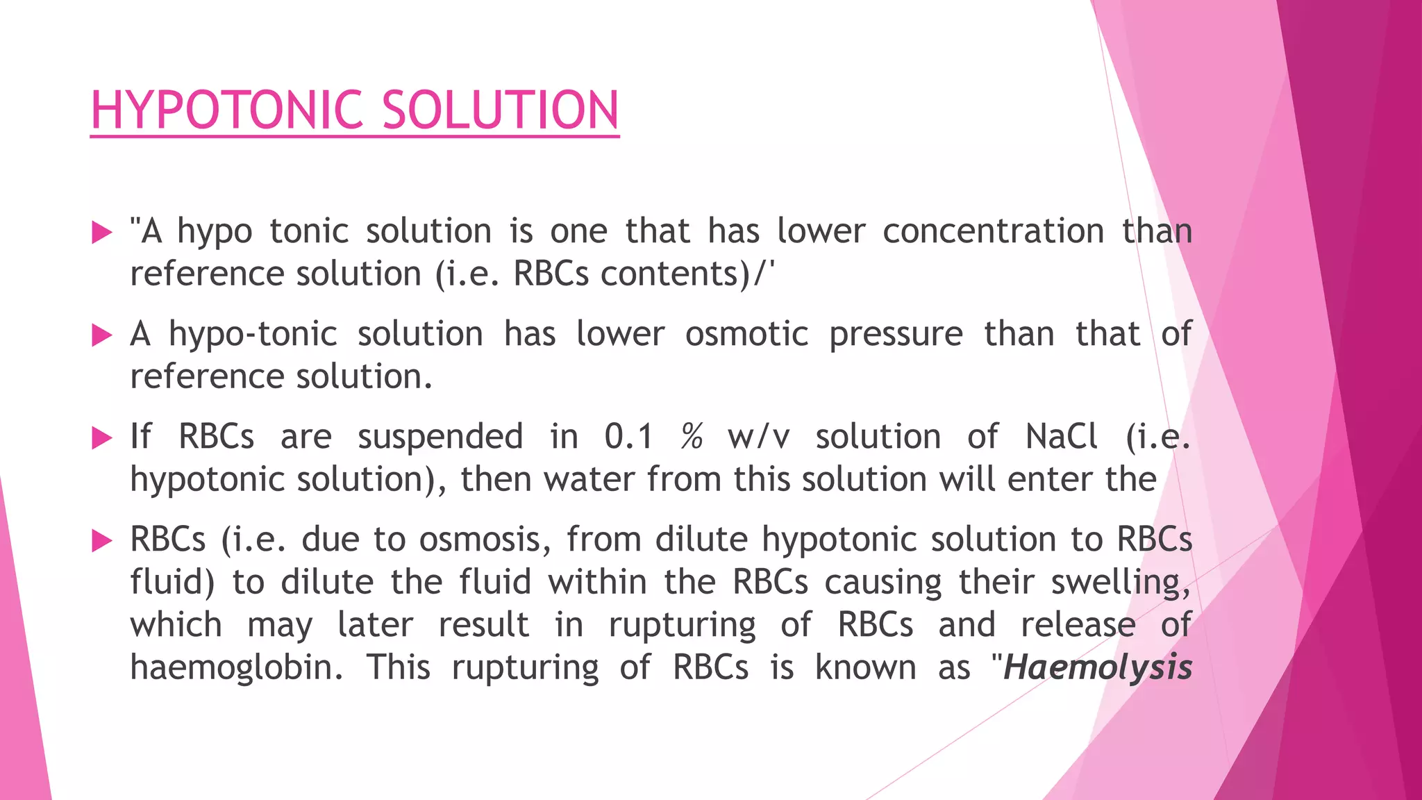 Isotonic solutions-----(Pharmaceutics) | PPTX