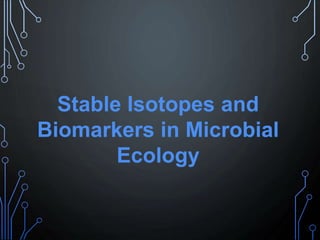 Isotope in agricultural microbiology | PPTX | Chemistry | Science