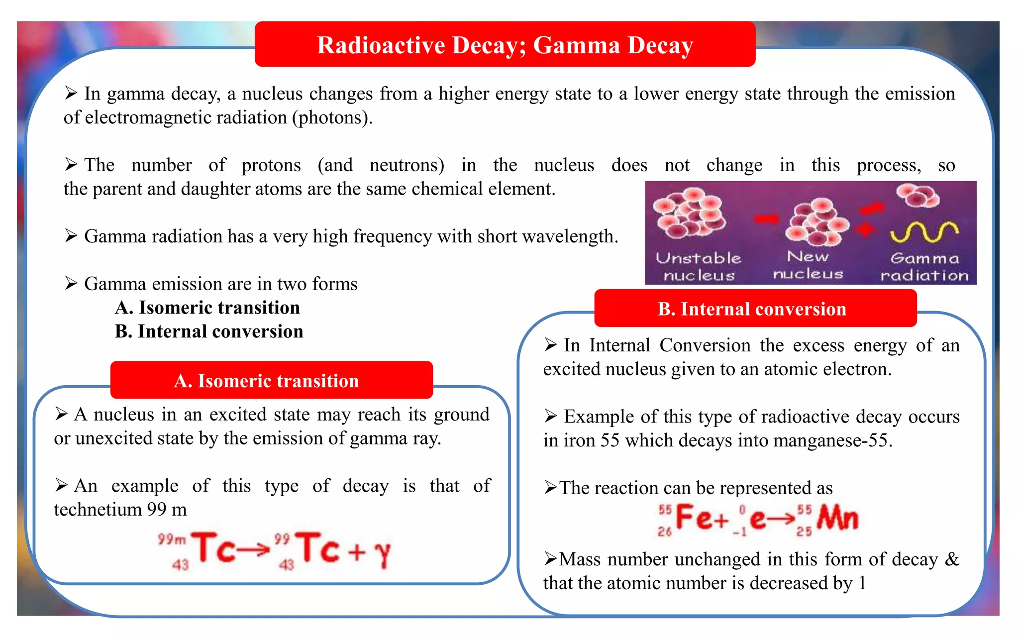 Isotope and nature of radioactivity, Radioactive decay | PPT