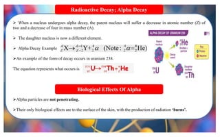 Isotope and nature of radioactivity, Radioactive decay | PPT