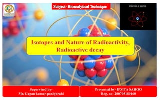 Radioactive Isotopes Decay
