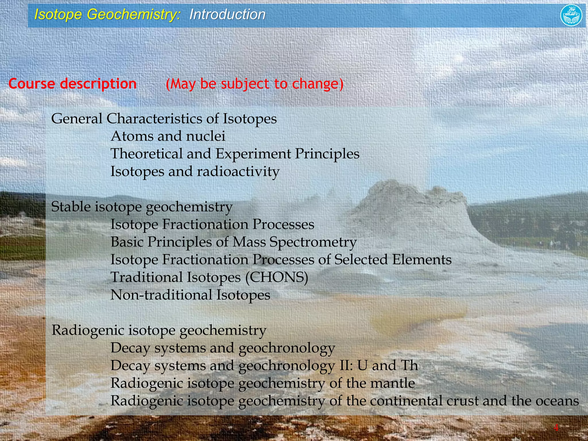 Isotope geochemistry | PDF