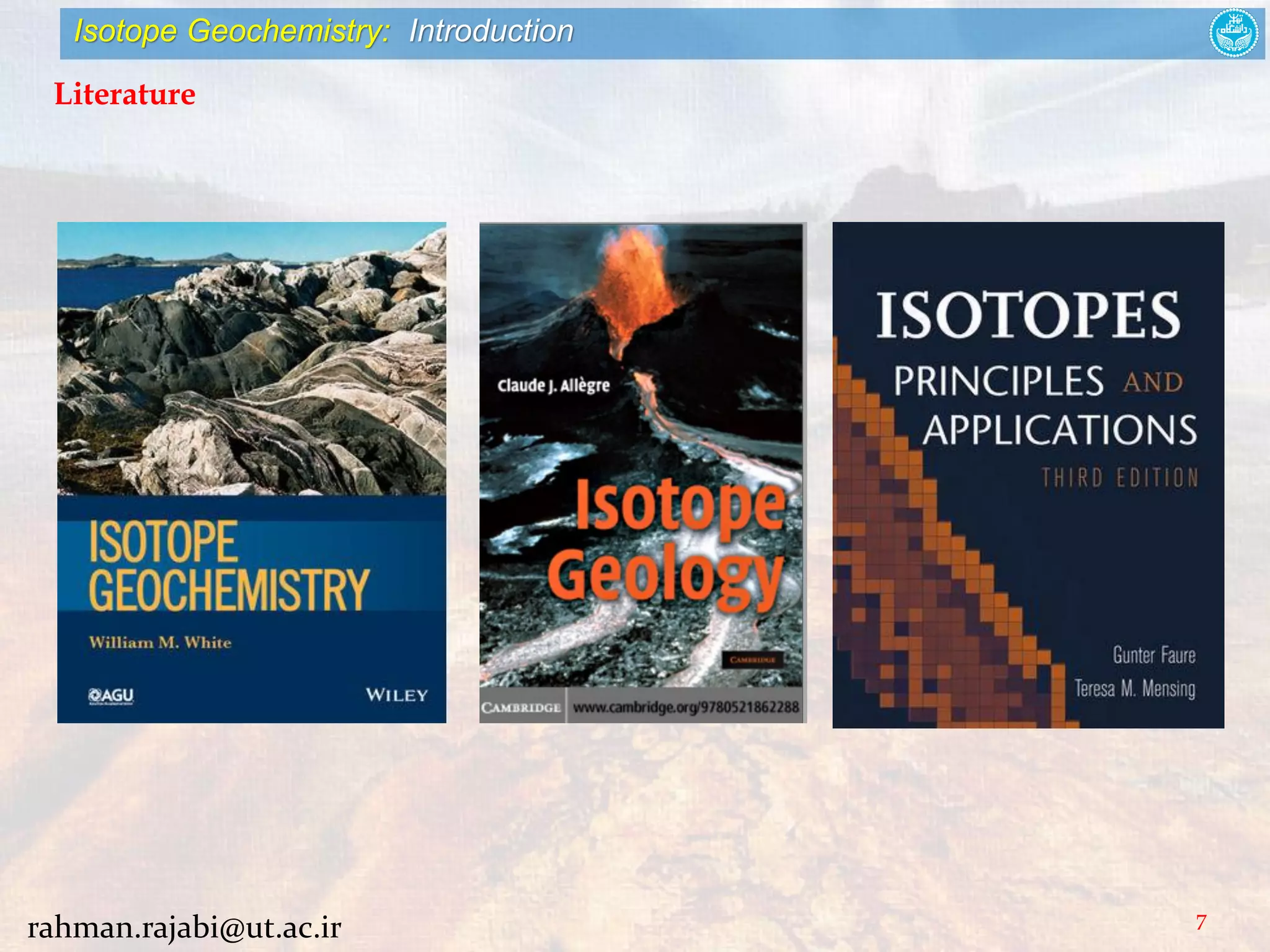 Isotope geochemistry | PDF
