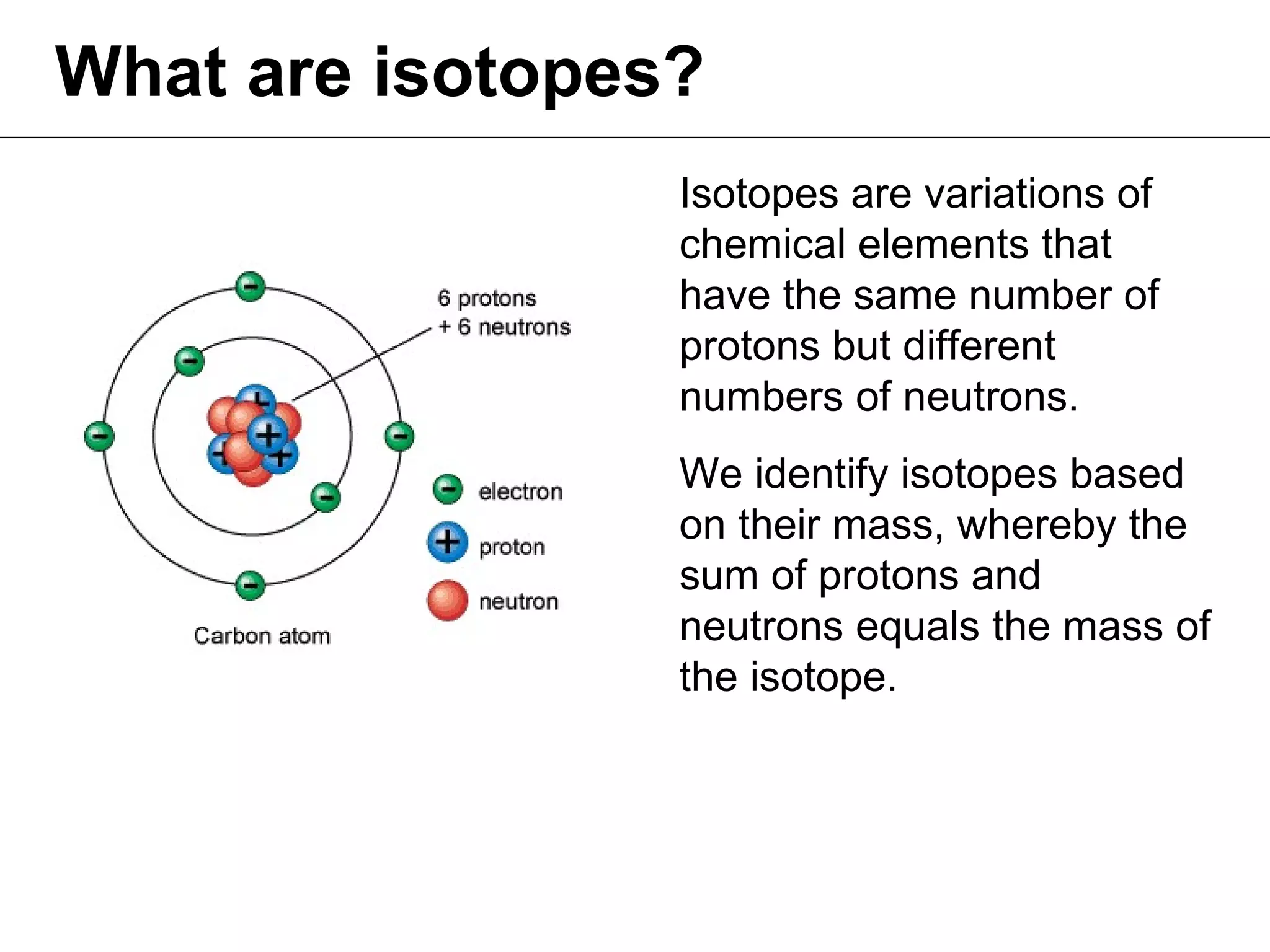 Isotopes | PPT