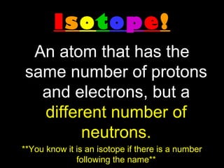 Isotopes | PPT