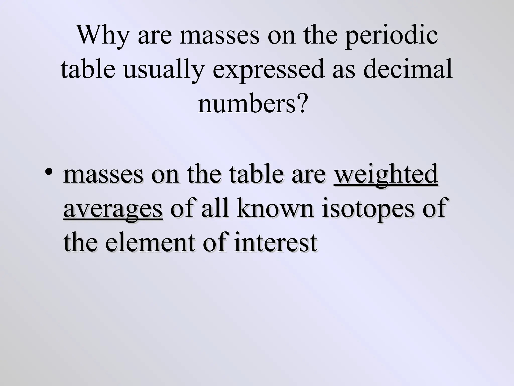 Isotopes.ppt mass number, atomic number and nuclide symbol | PPT