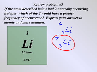 Detailed view of Isotopes and their properties.ppt