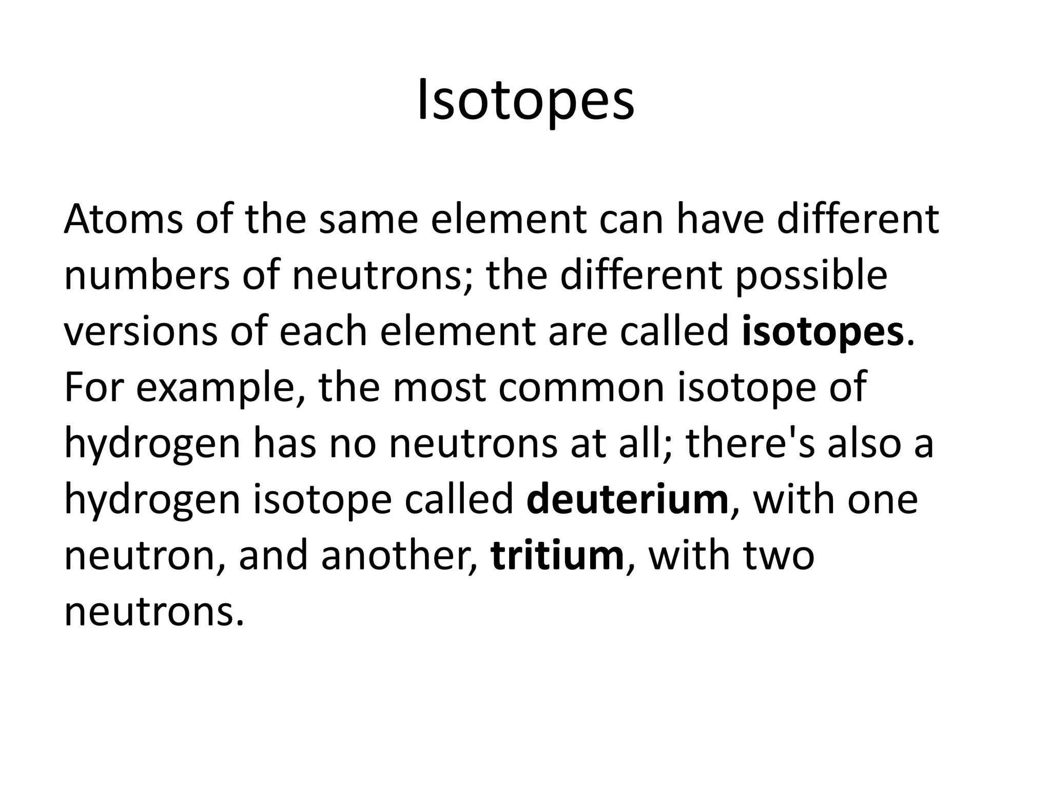 Isotopes Question and Answer | PPTX