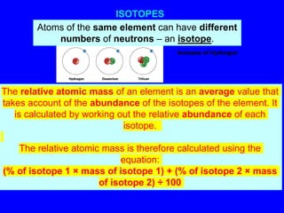 ISOTOPES_AND_ATOMIC_MASS.ppt