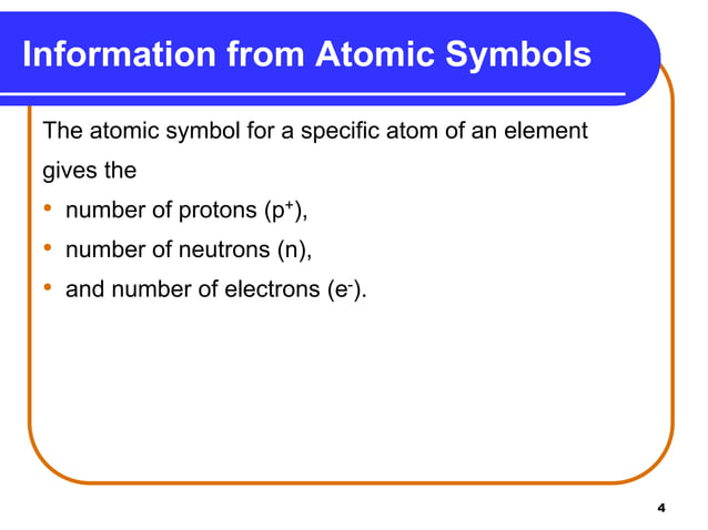 ISOTOPES_AND_ATOMIC_MASS.ppt | Chemistry | Science