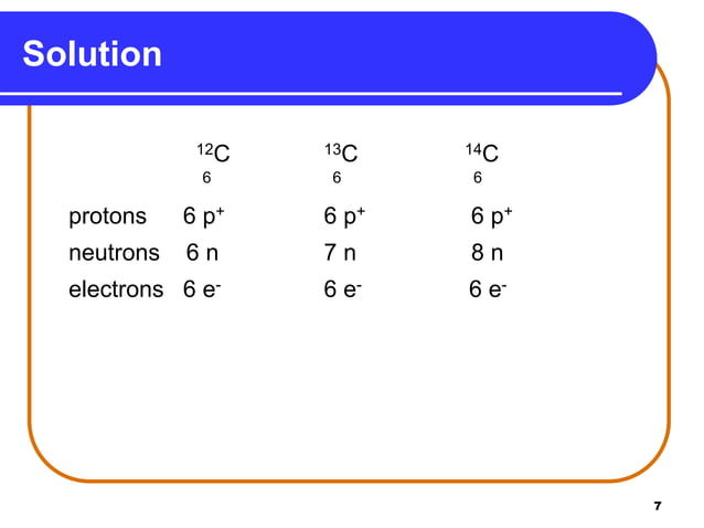 ISOTOPES_AND_ATOMIC_MASS.ppt | Chemistry | Science