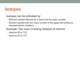 Grade 9, U1 - L11 - Isotopes | PPTX