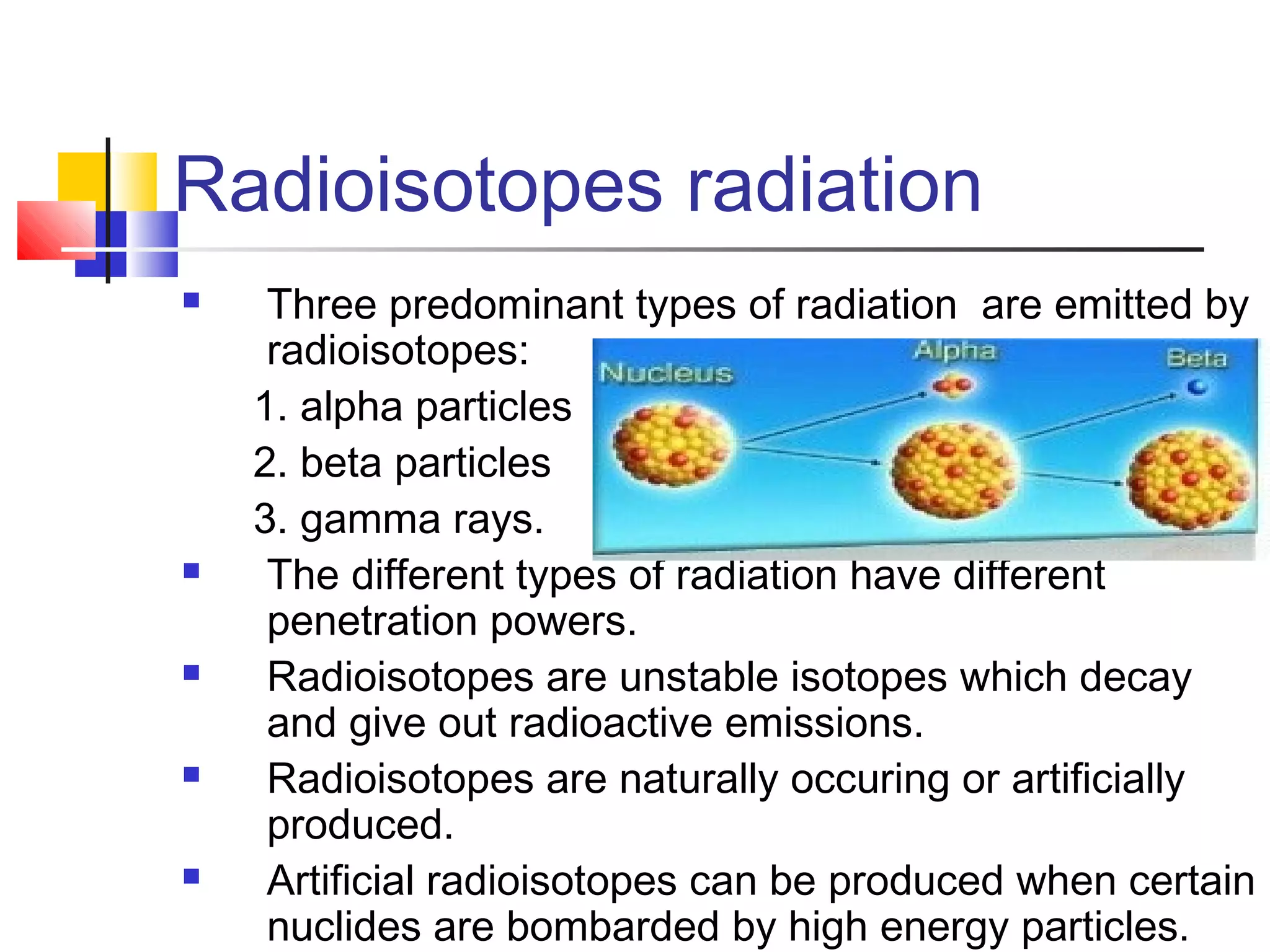 Isotopes and their application in plant sciences. | PPT