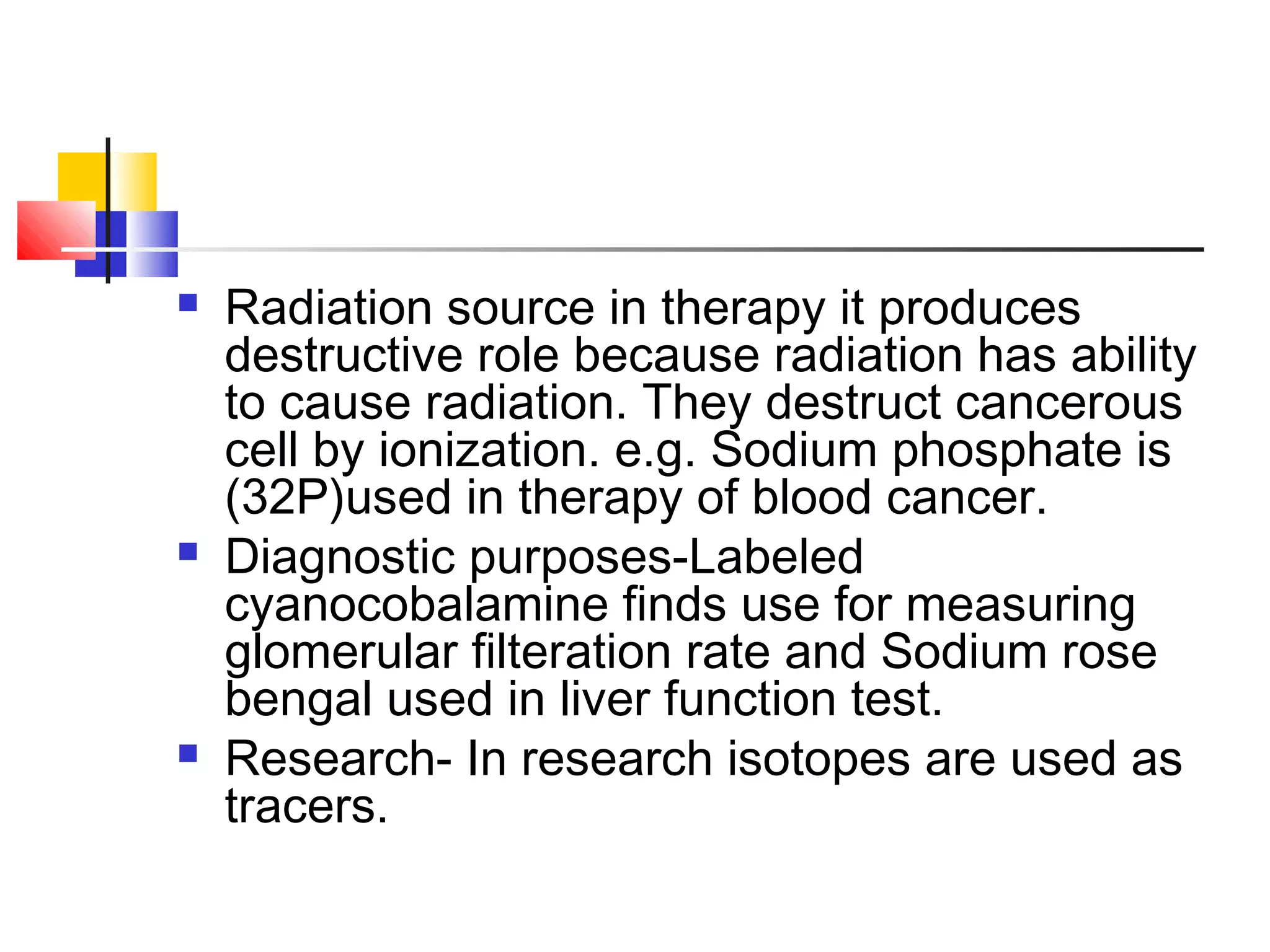 Isotopes and their application in plant sciences. | PPT