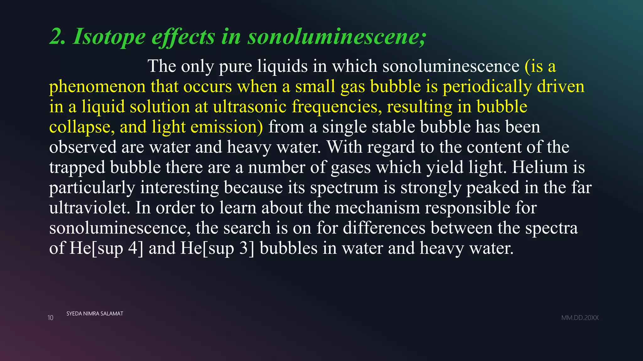 Isotope shift experiment | PPTX