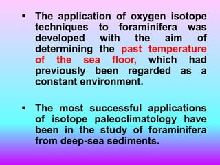 Isotope stratigraphy Geology By Misson Choudhury | PPT