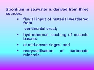 Isotope stratigraphy Geology By Misson Choudhury | PPT