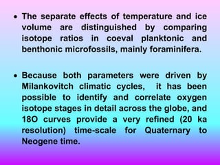 Isotope stratigraphy Geology By Misson Choudhury | PPT