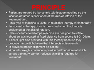 Isotope teleisotope machine | PPTX