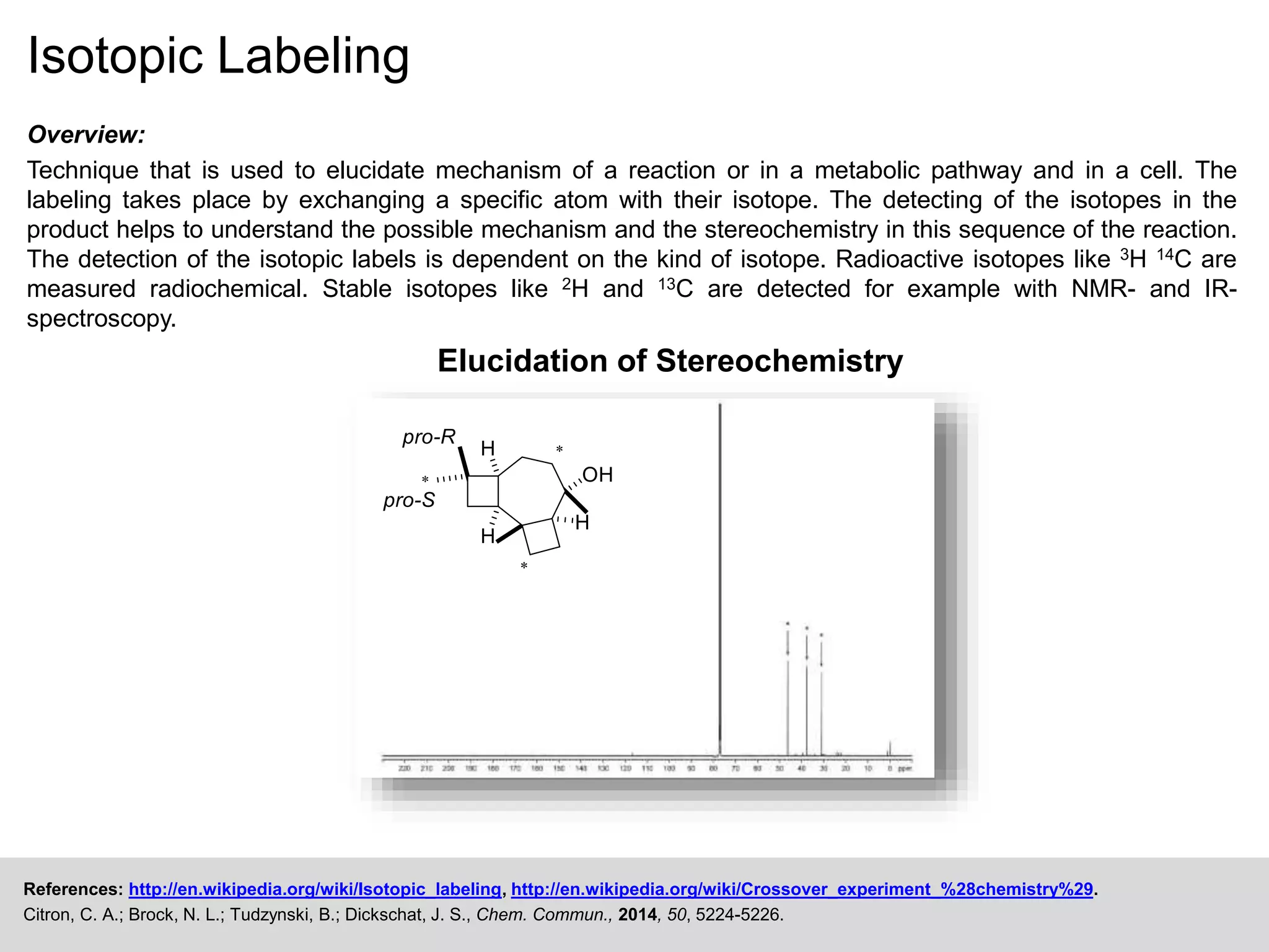Isotopic labeling | PPTX