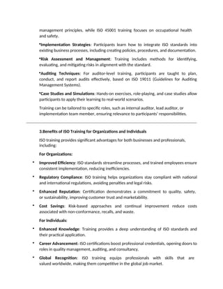 ISO Training-ISO Training in nigeria---- | PDF