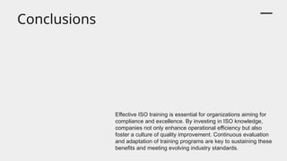 Unlock Excellence with ISO Training: Your Guide to Global Standards | PPTX