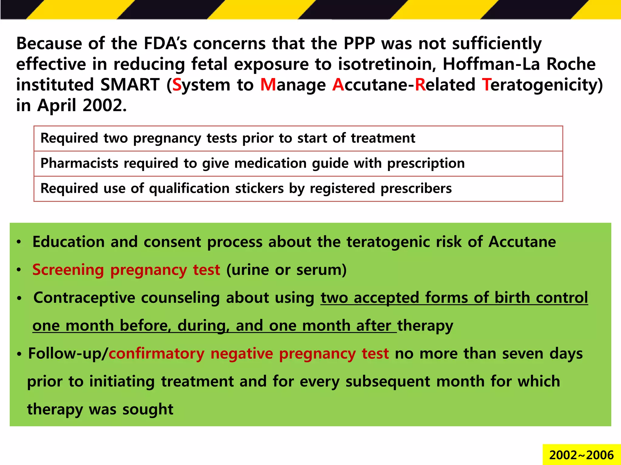 Isotretinoin safety guideline | PDF