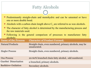 Isotridecyl alcohol | PPT