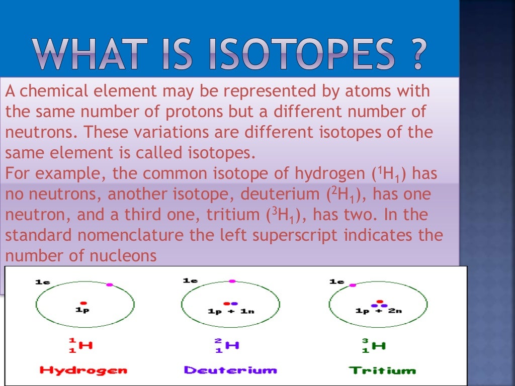 Isotropes
