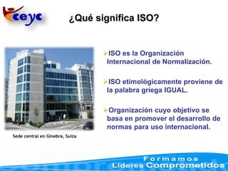Interpretación de la norma iso 9001 en el sector educativo | PPT