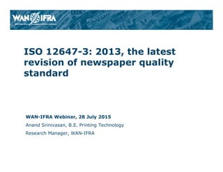 Importance of ISO Standardisation for Publishers | PDF