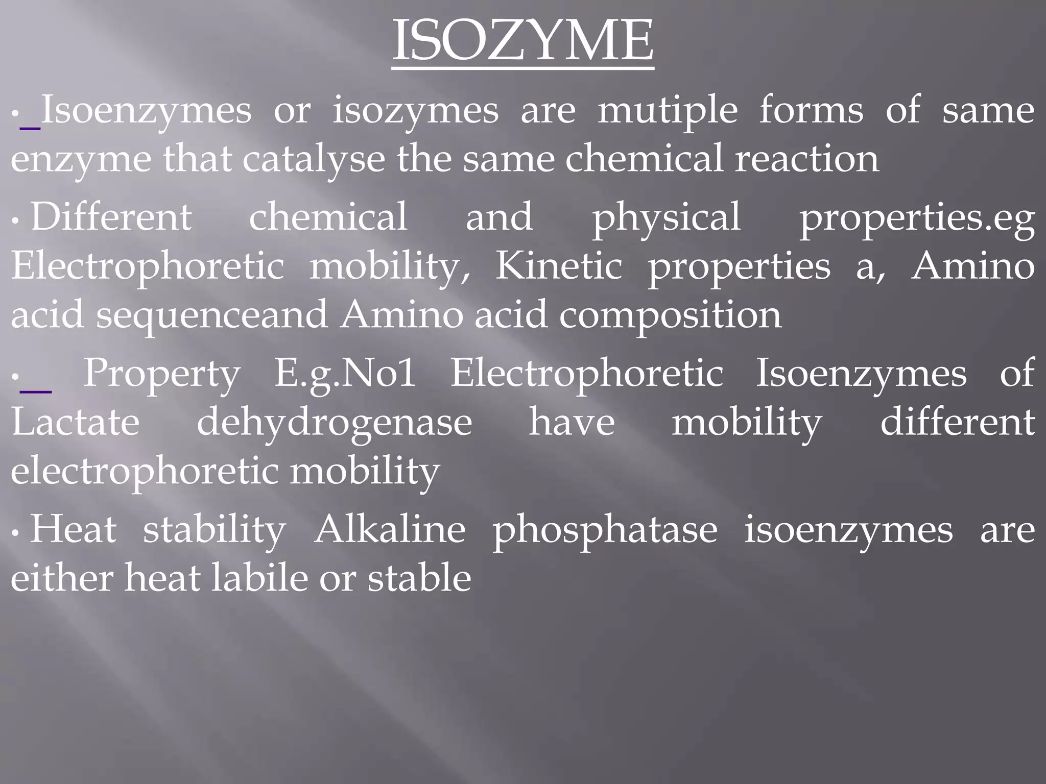 Isozyme | PPTX