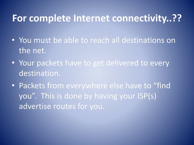 Internet Service Provider-ISP | PPTX