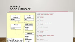 Java ISP - Interface Segregation Principle | PPT
