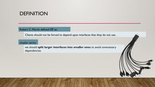 Java ISP - Interface Segregation Principle | PPT